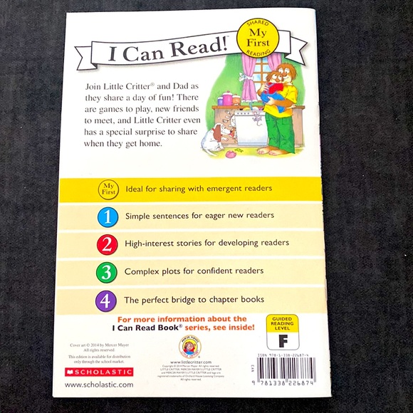 Scholastic | Other | Mercer Mayers Little Critter Just A Special Day ...